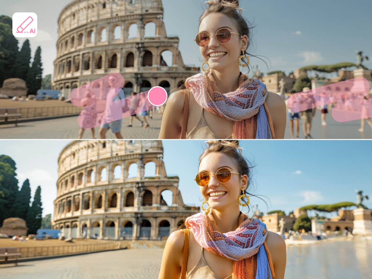 Remove Object from Photo with Free AI Remover | Magic Eraser