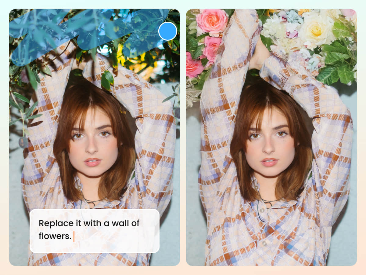 AI Replace Online | Pengisi Foto Terbaik dengan AI Generative Fill