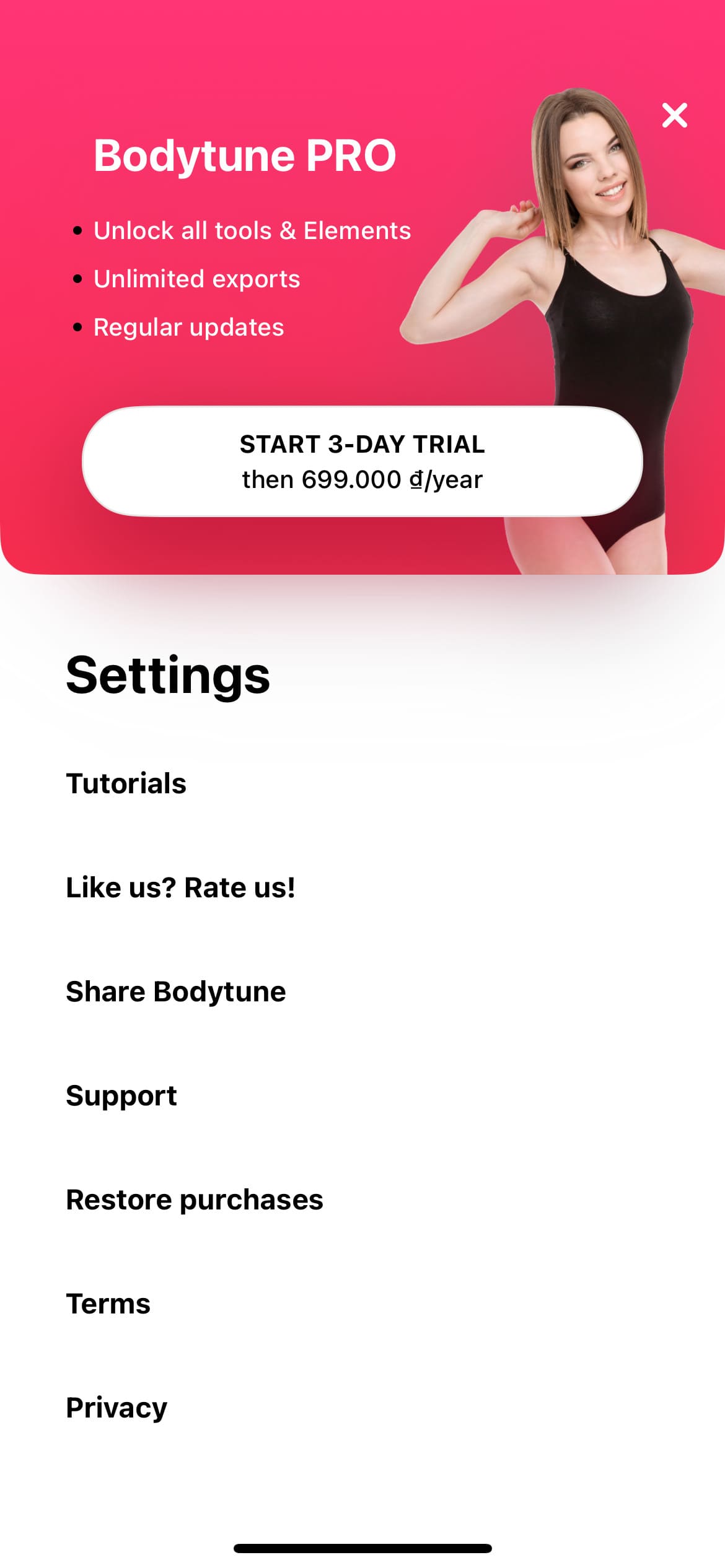 Top 6 app chỉnh body miễn phí tốt nhất năm 2025